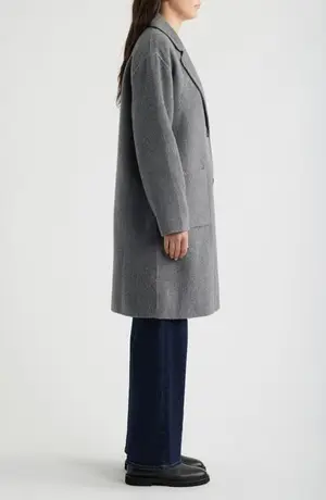Eileen Fisher Long Wool Coat