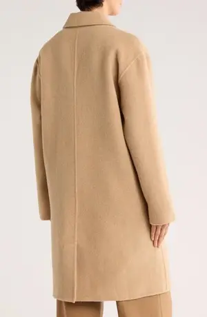 Eileen Fisher Long Wool Coat