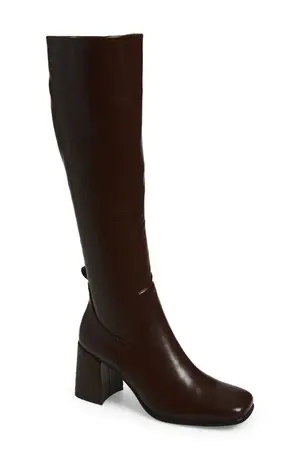Jeffrey Campbell Hotlava Knee High Boot - Coffee