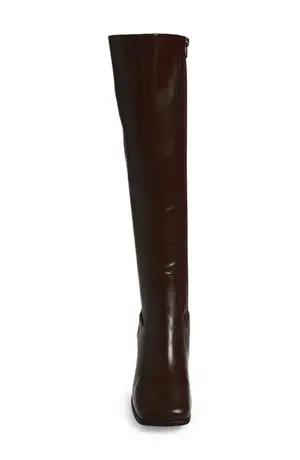Jeffrey Campbell Hotlava Knee High Boot - Coffee