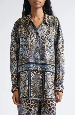 Camilla Cuffed Kaftans Tunics