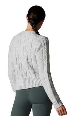 TAVI Classic Cable Knit Sweater - Fog
