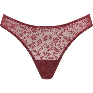 CUUP Bikini Bottom With Botanical Lace Begonia