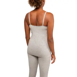 MODERN ETERNITY Seamless Maternity Nursing Tank - Graphite Melange