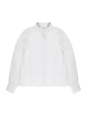 RO&ZO Button-up Mini Diamante Shirt