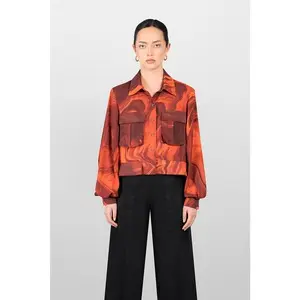 LAURA APARICIO Short Sahariana Blouse