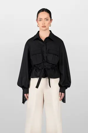 Laura Aparicio Button Detailed Outerwear For Women