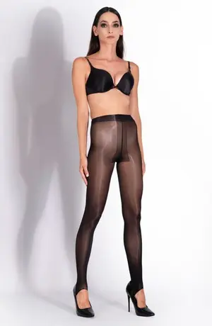 LECHERY® Lustrous 40-denier Stirrup Tights