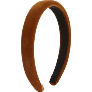 Tasha Velvet Padded Headband Copper