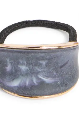 Tasha Resin Cuff Ponytail Holder Set