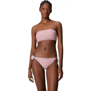Missoni Lace Triangle Bikini With Lam - Red
