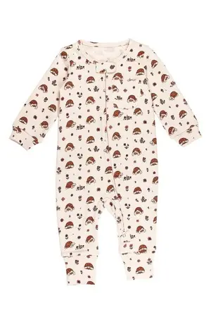 L'OVEDBABY Print Organic Cotton Romper - Tiny Tortoise