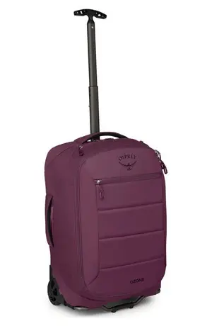 OSPREY Ozone Two-wheel 21-inch Carry-on Suitcase - Moody Burgundy