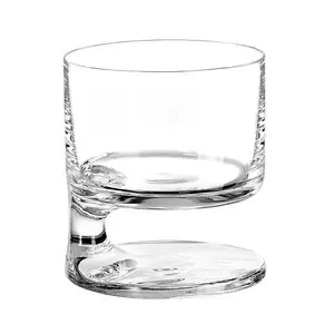 ARNOLFO DI CAMBIO Double Old Fashion Glass Smoke Set Of 2 - Clear Crystal