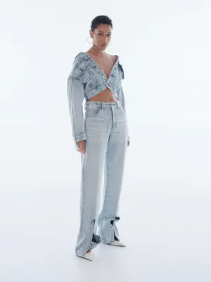 UNTOURAGE THE LABEL Flare Leg Jeans