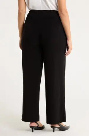 Anne Klein Stretch Knit Pull-on Trousers
