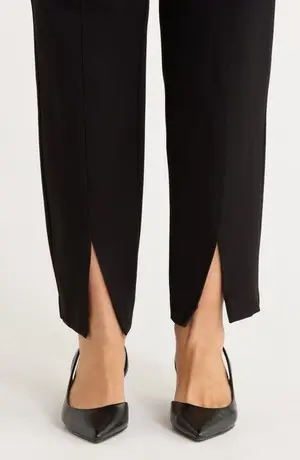 Anne Klein Slit Cuff Pull-on Pants