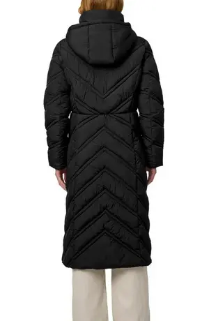 Bernardo Longline Hooded Puffer Jacket