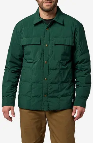 MARMOT Ares 700 Fill Power Down Shacket - Pine Forest