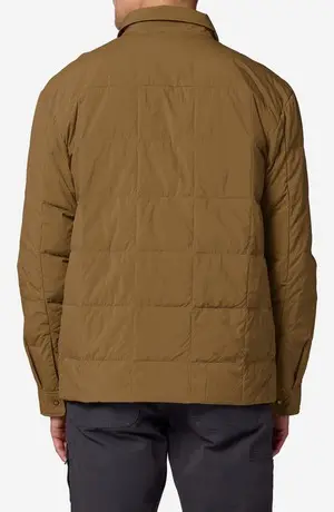 MARMOT Ares 700 Fill Power Down Shacket - Rustic Khaki
