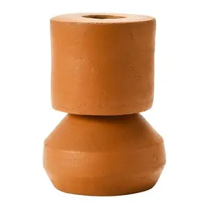 STORIED HOME Handmade Terra-cotta Vase - Terracotta