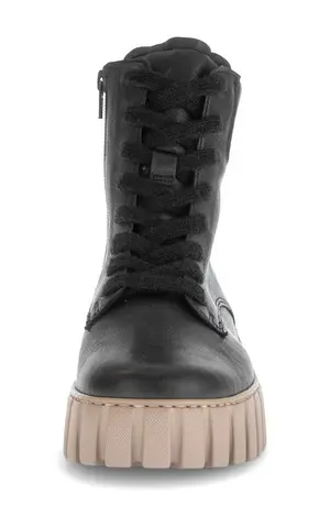 Gabor Lace-up Leather Boots