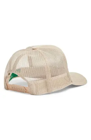 FRIDAY FEELIN’ Grateful Patch Trucker Hat - Tan