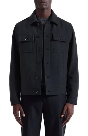 Bugatchi Button Detailed Jackets For Men