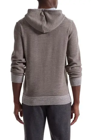 Bugatchi Merino Wool Hooded Sweater