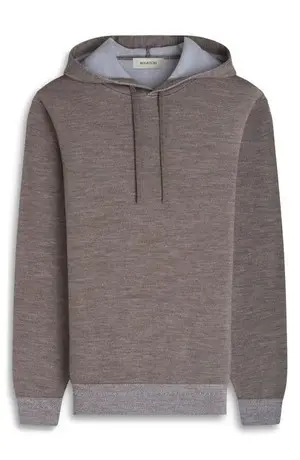 Bugatchi Merino Wool Hooded Sweater