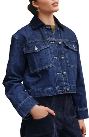 NEXT Two-tone Denim Jacket