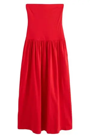 NEXT Strapless Drop-waist Maxi Dress