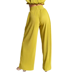 RICHANTEE High-waisted Pleated Wide Leg Pants