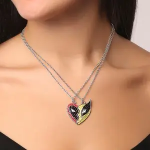 MARVEL Deadpool And Wolverine Friendship Necklaces