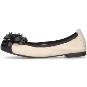 Pretty Ballerinas Flower Leather Ballet Flats