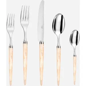 CAPDECO Tang5 Piece Place Setting Pearl