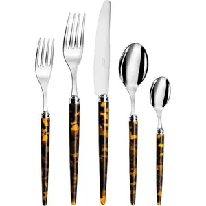 CAPDECO Tang5 Piece Place Setting Tortoise