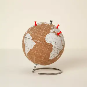 UNCOMMON GOODS World Traveler's Globe Suck Uk - Cork