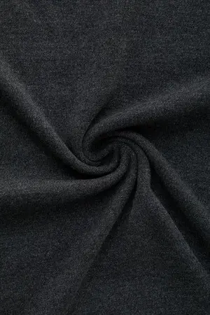 WOLF VS. GOAT (WVG) Henley Short Sleeve Viscose Interlock - Black