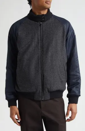 Massimo Alba Bleeker Reversible Bomber Jacket