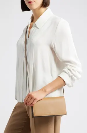 Tory Burch Perry Wallet Crossbody Bag - Tiramisu