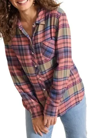 Tommy Bahama Ruby Shores Plaid Shirt