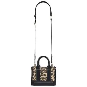True Religion Leopard Print Mini Tote