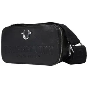 True Religion Double-zip Horseshoe Camera Bag - Black