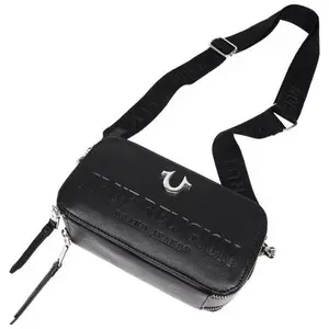 True Religion Double-zip Horseshoe Camera Bag - Black