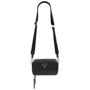 True Religion Double-zip Horseshoe Camera Bag - Black