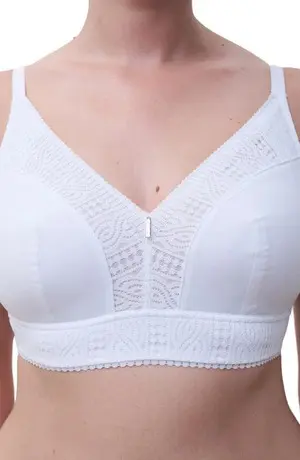 Chantelle Easy Support Wireless Bra - White