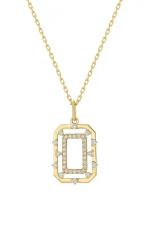 Bony Levy Solstice Diamond Medallion Pendant Necklace - 18k Yellow Gold