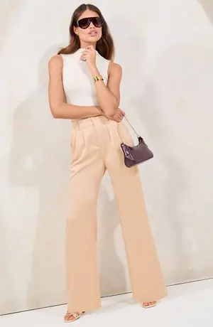LIPSY Satin Wide-leg Pants