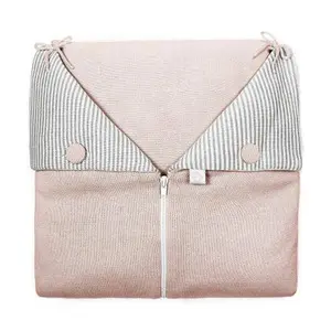 RIAN TRICOT Blanket Cocoon - Soft Pink